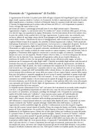 Tragedia Greca Agamennone ed Eschilo - Docsity