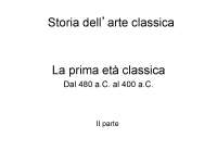 Età Classica - Apuntes de Historia - Docsity