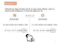 Ejemplo 1.7 Utilizando las reglas de Slater - Apuntes de Bioquímica ...