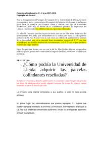 Practica 3 derecho admin ii - Ejercicios de Derecho Administrativo - Docsity