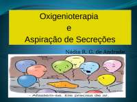 Aula oxigenação - aula oxigenação e vias aerias - Docsity