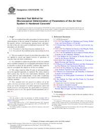 ASTM C457.C457M - 12 - Microscopical Determination of Parameters of the ...