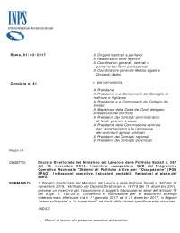 Modello inps richiesta assegni familiari sr16 anf dip - Docsity