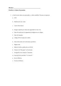 Practica para resolver - Ejercicios de Informática Jurídica - Docsity