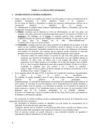 TEMA 3. LA CREACIÓN LITERARIA - TEORÍA POÉTICA/TEORÍA EXPRESIVA ...