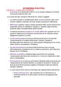Economia politica samuelson - Docsity
