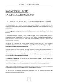 Raymond F. Betts - La Decolonizzazione | Sintesi del corso di Storia ...