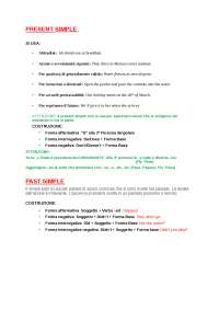 Present simple, presente - Docsity