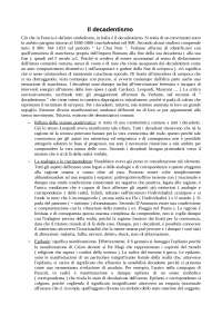Appunti liceali di italiano - Il decadentismo, Giovanni Pascoli, Gabriele D'Annunzio, Italo ...