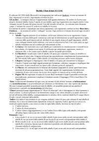 Modulo 5 Access ECDL - Docsity