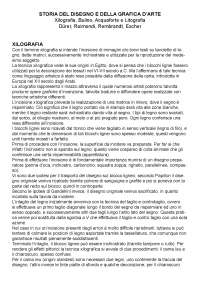 STORIA DELLA GRAFICA D'ARTE: XILOGRAFIA, BULINO, ACQUAFORTE, LITOGRAFIA ...