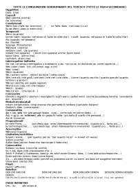 Congiunzioni subordinate tedesco - Docsity