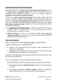 Engineering drawing lecture - Docsity