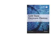Solid state Electronic Devices - Docsity