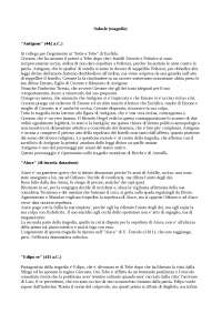 Edipo re, Elettra, Edipo a Colono, Trachinie, Filottete, Aiace, Antigone - Docsity