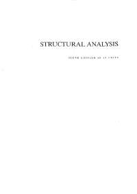 Structural Analysis 6th Edition SI Units - Docsity