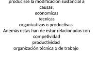 Modificación sustancial condiciones trabajo.El art. 41 de - Apuntes de ...