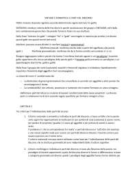 Sintassi e semantica le parti del discorso - Docsity