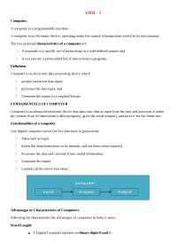 Information Technology notes - Docsity