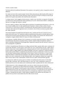 Articolo 21 costituzione - Docsity