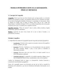 TEMA 0 INTRODUCCION A LA GEOGRAFÍA FÍSICA Y HUMANA - Apuntes de ...