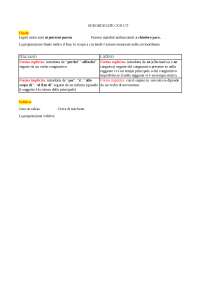 Subordinate con ut, latino 2 superiore - Docsity