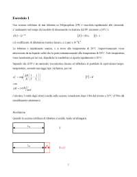 Esercizi di materiali polimerici A-polimi - Docsity
