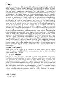 Riassunto Italo Svevo e Una Vita - Docsity