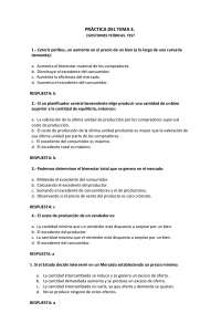 Tema 3 Práctica con soluciones - Ejercicios de Marketing - Docsity