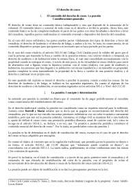 Derecho de censo - Apuntes de Derecho Civil - Docsity