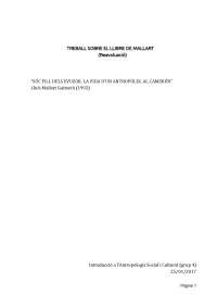 Treball del llibre 'Sóc fill dels Evuzok' - Monografías, Ensayos de ...