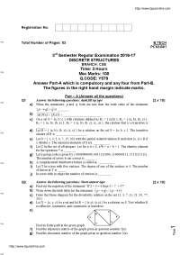 Sample Paper for discrete mathematics for btech students - Docsity