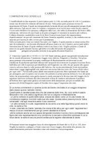 Analisi Primo Canto Inferno Di Dante Docsity