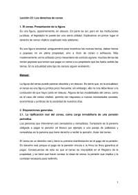 Derechos reales - Los derechos de censo - Apuntes de Derecho - Docsity