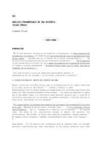 "Caso Dora", de Freud - Docsity