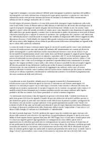 Introduzione dei mass media - Docsity