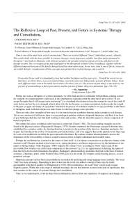 The Reflexive Loop of Past, Present, and Future in Systemic Therapy and ...