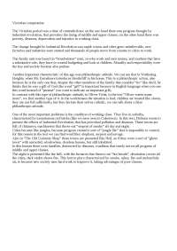 Victorian compromise riassunto - Docsity