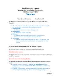 Software Engineering paper - Docsity