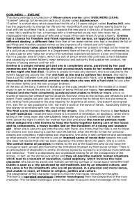 RIASSUNTO EVELINE DUBLINERS JAMES JOYCE - Docsity