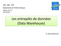 Data WareHouse Lecture about Introduction and basics - Docsity