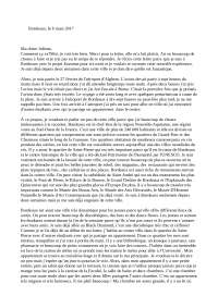 Exemple lettre amicale français - Docsity