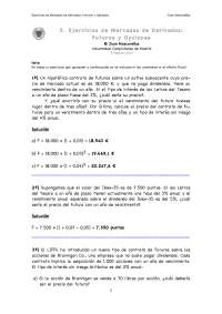 Ejercicios de instrumentos y mercados financieros - Ejercicios de Contabilidad Financiera - Docsity