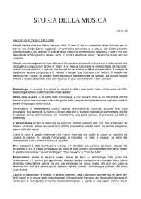 Storia della musica Melodramma e Mozart - Docsity