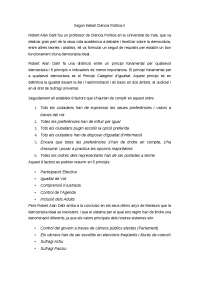 Treball Robert Alan Dahl - Ejercicios de Ciencia Política - Docsity