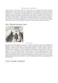 Riassunto e analisi primo capitolo Promessi Sposi - Docsity