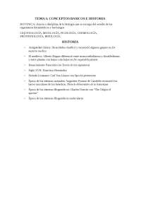 Conceptos básicos e história de la botánica - Ejercicios de Botánica y Agronomía | Docsity