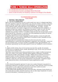 Riassunti libri di Teorie e Tecniche della Comunicazione - Luca Toschi ...