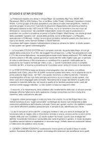 Studio dello star e dello studio System - Docsity