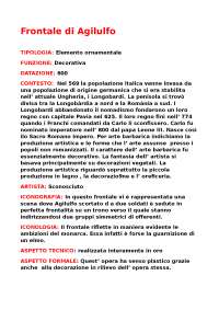 Frontale di Agilulfo | Schemi e mappe concettuali di Elementi di storia ...